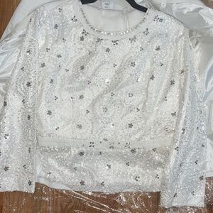 Ashro | Dresses | New Ashro White Formal Wedding Church Dinner Party ...